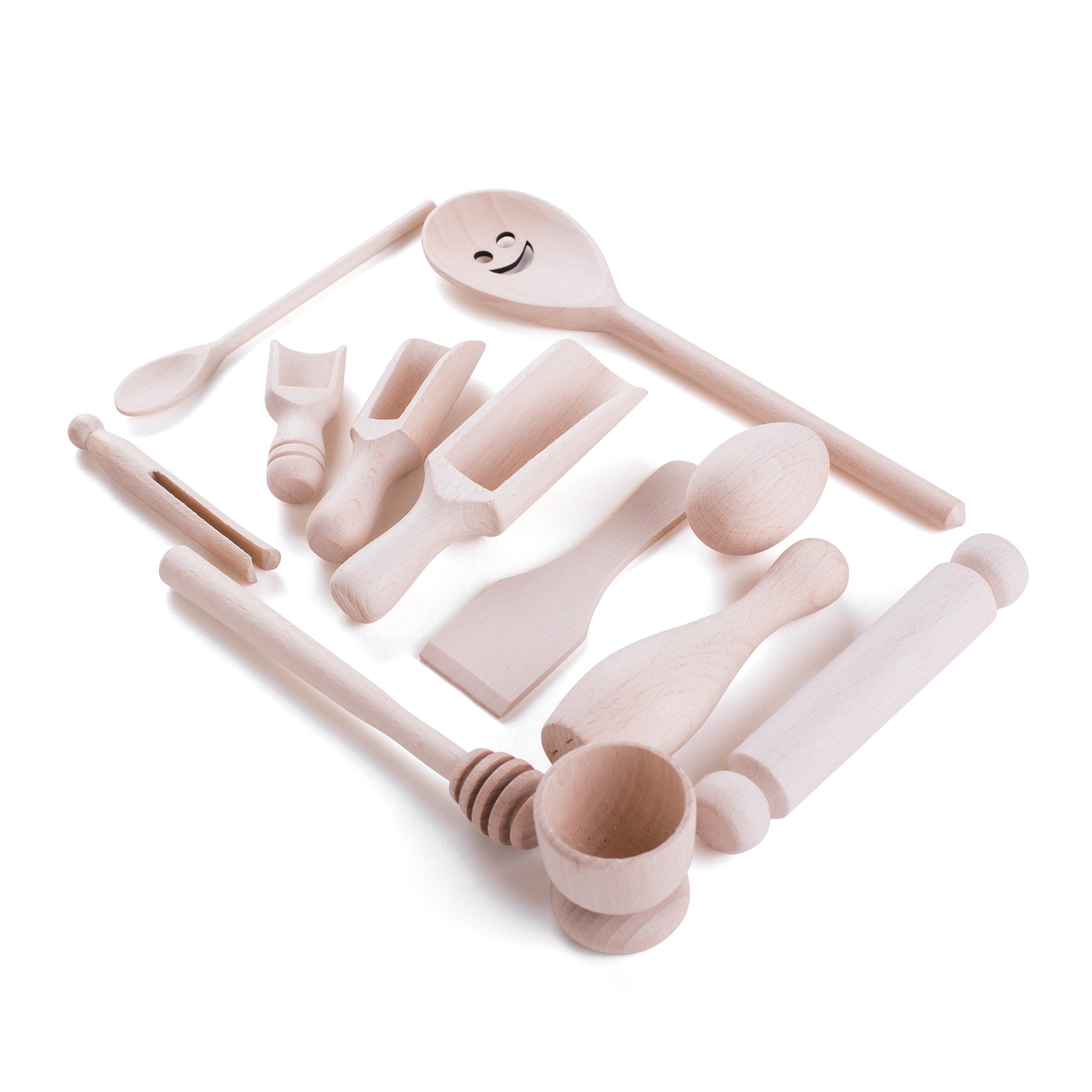 Starter Treasure Basket Wooden Top-up Set – My Treasure Toys