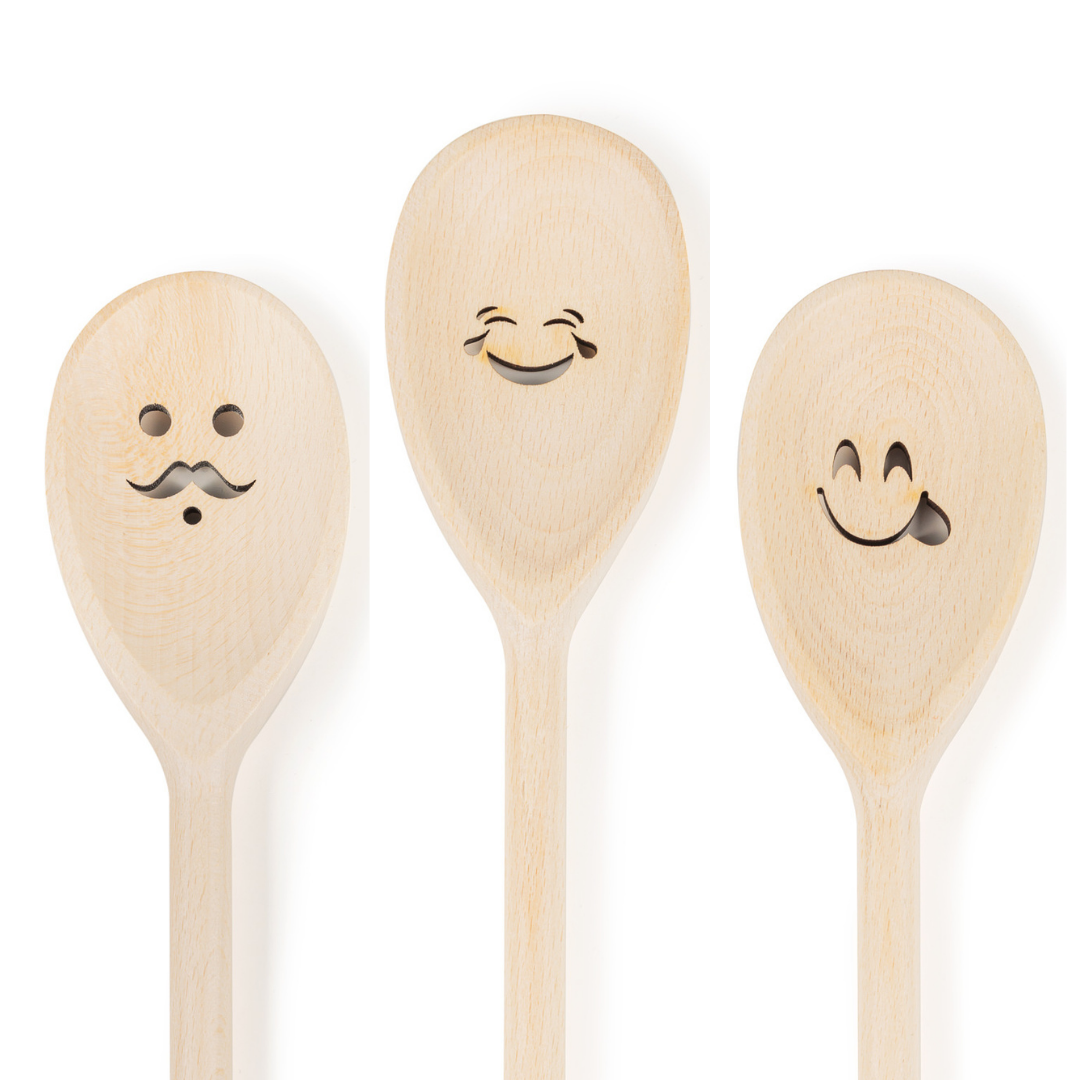 Emoji Wooden Spoon Set – My Treasure Toys