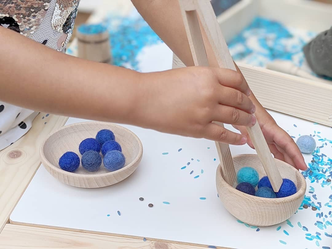 Wooden Tongs – My Treasure Toys