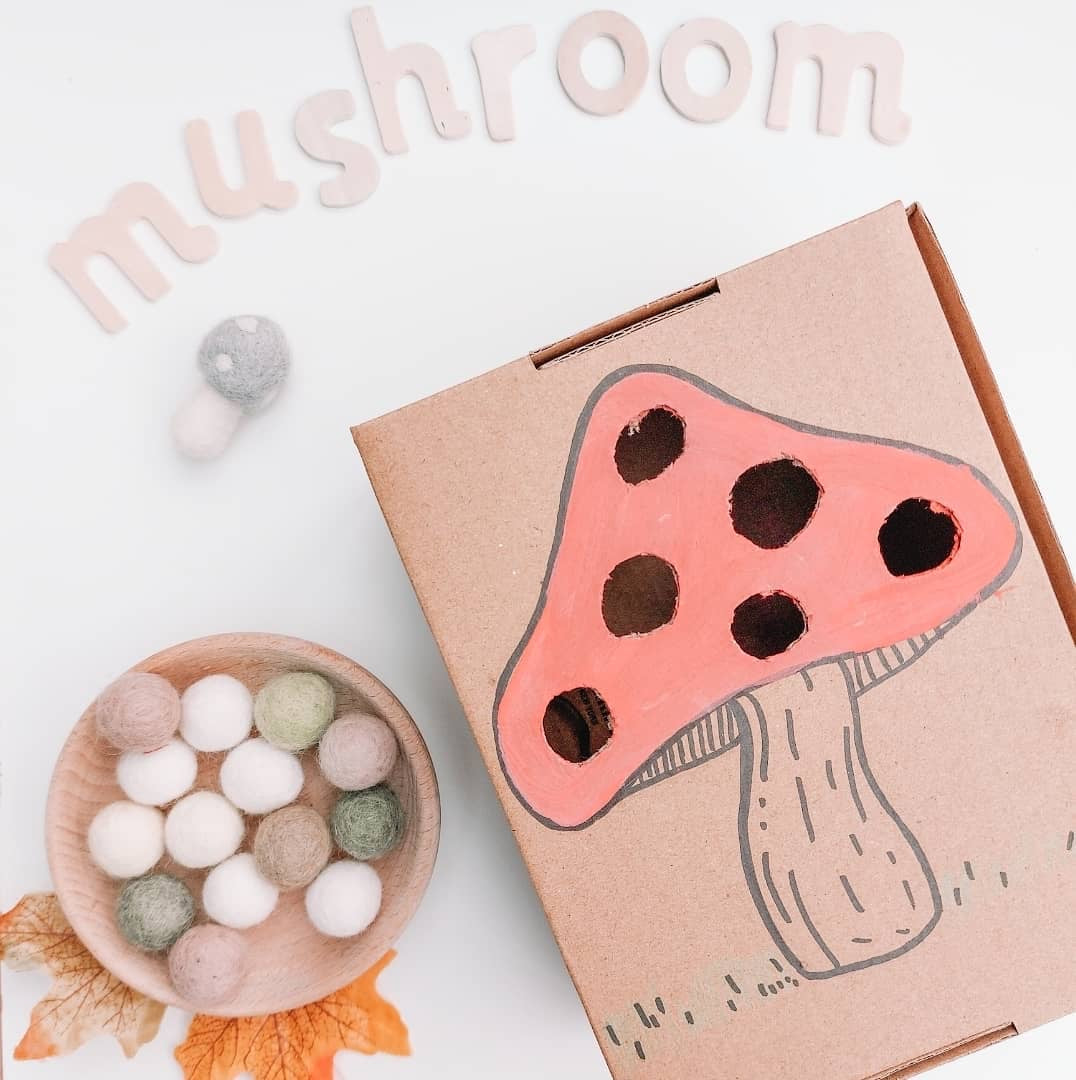 Felt Mushroom Toadstool – My Treasure Toys